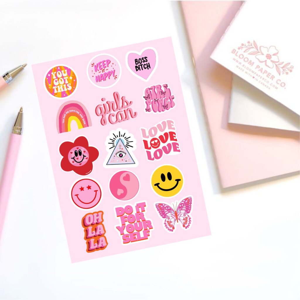 Stickers Decorativos (Pack x15) - Estilo personalizado
