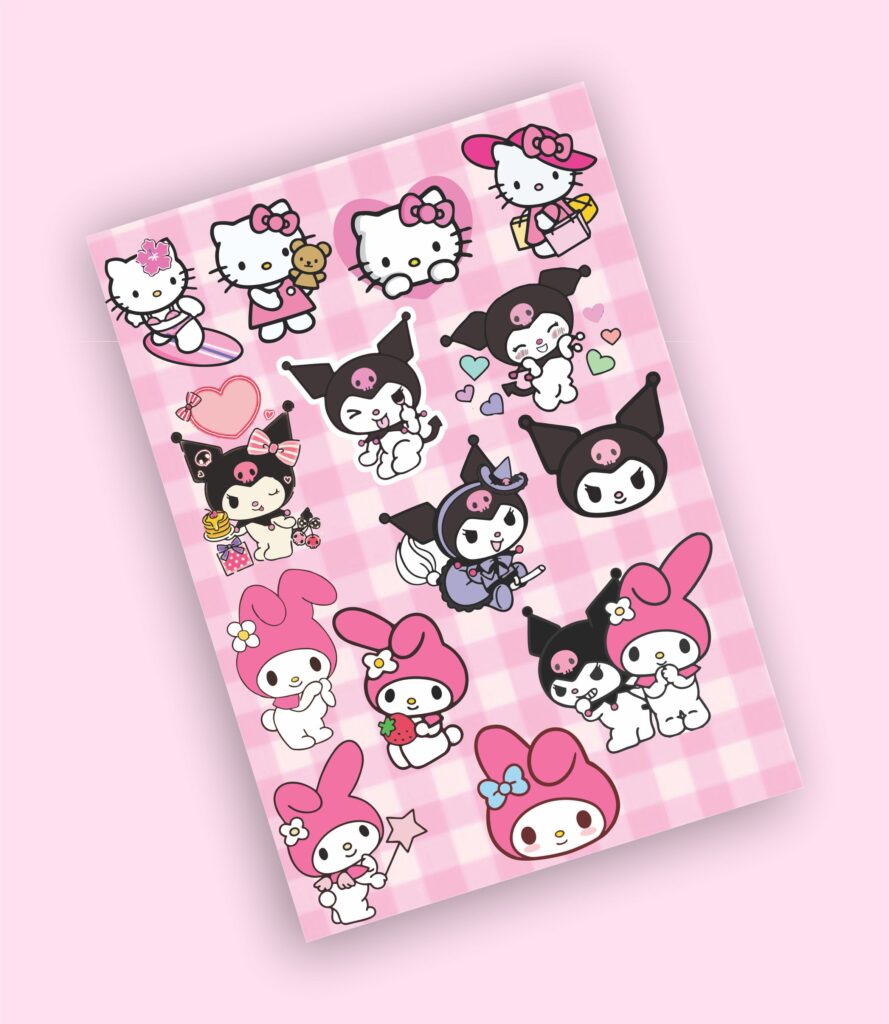Stickers Kitty - Estilo personalizado